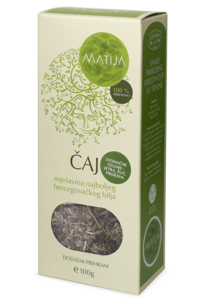 Biljni čaj za stomačne tegobe-jetra, žuč, želudac - Matija Paunovski